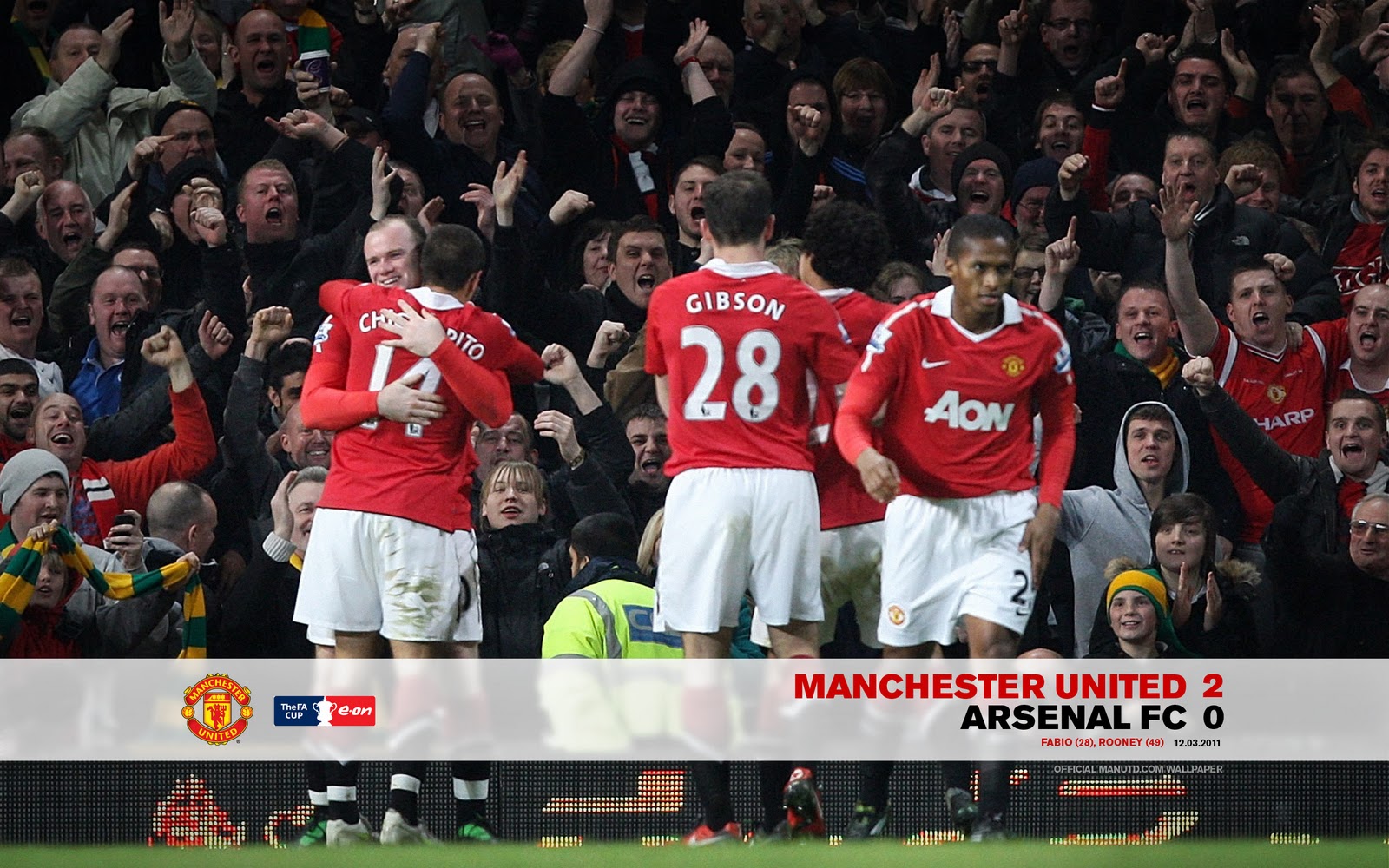 Manchester United vs Arsenal Fa Cup 2011 Wallpaper Man United ...