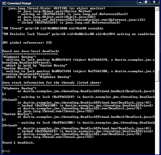 Inspired By Actual Events Detecting Java Threads In Deadlock With