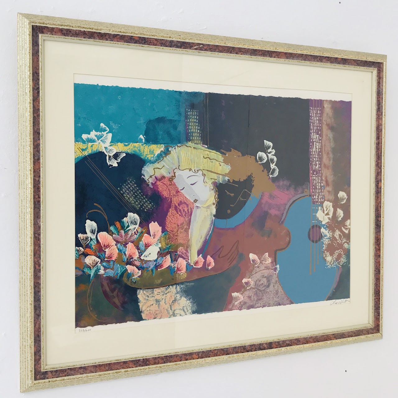 Lee White Signed Lithograph