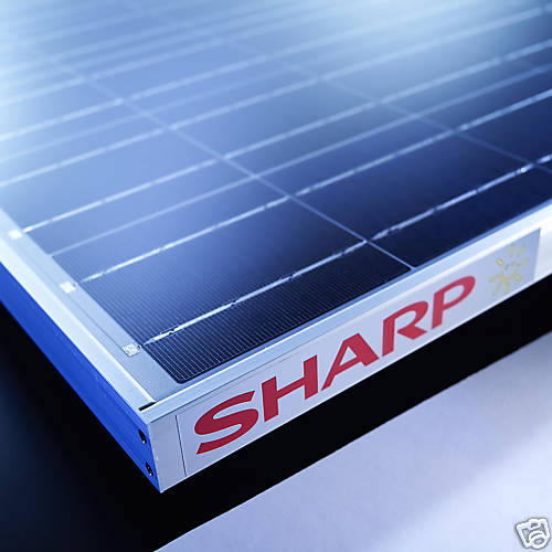 SANS POWER: Panel Surya / Solar Panel SHARP - Paket SOLAR HOME SYSTEM