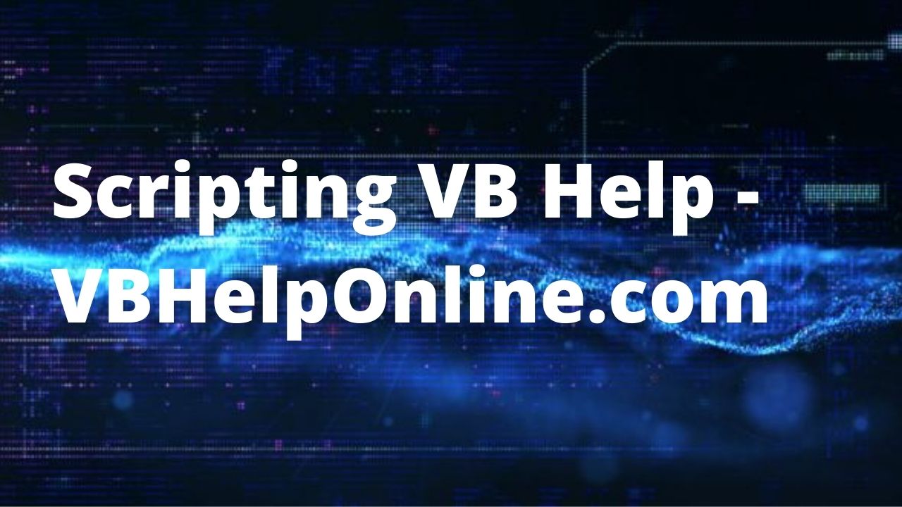 Visual Basic Assignment Help