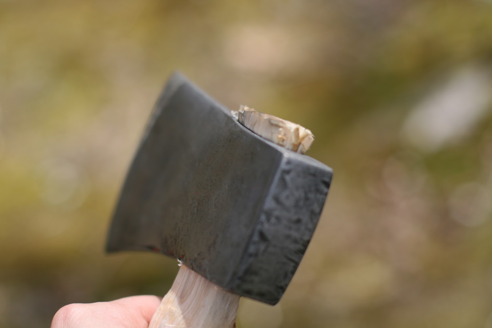 Wood Trekker: Making a Replacement Handle for an Axe in the Woods
