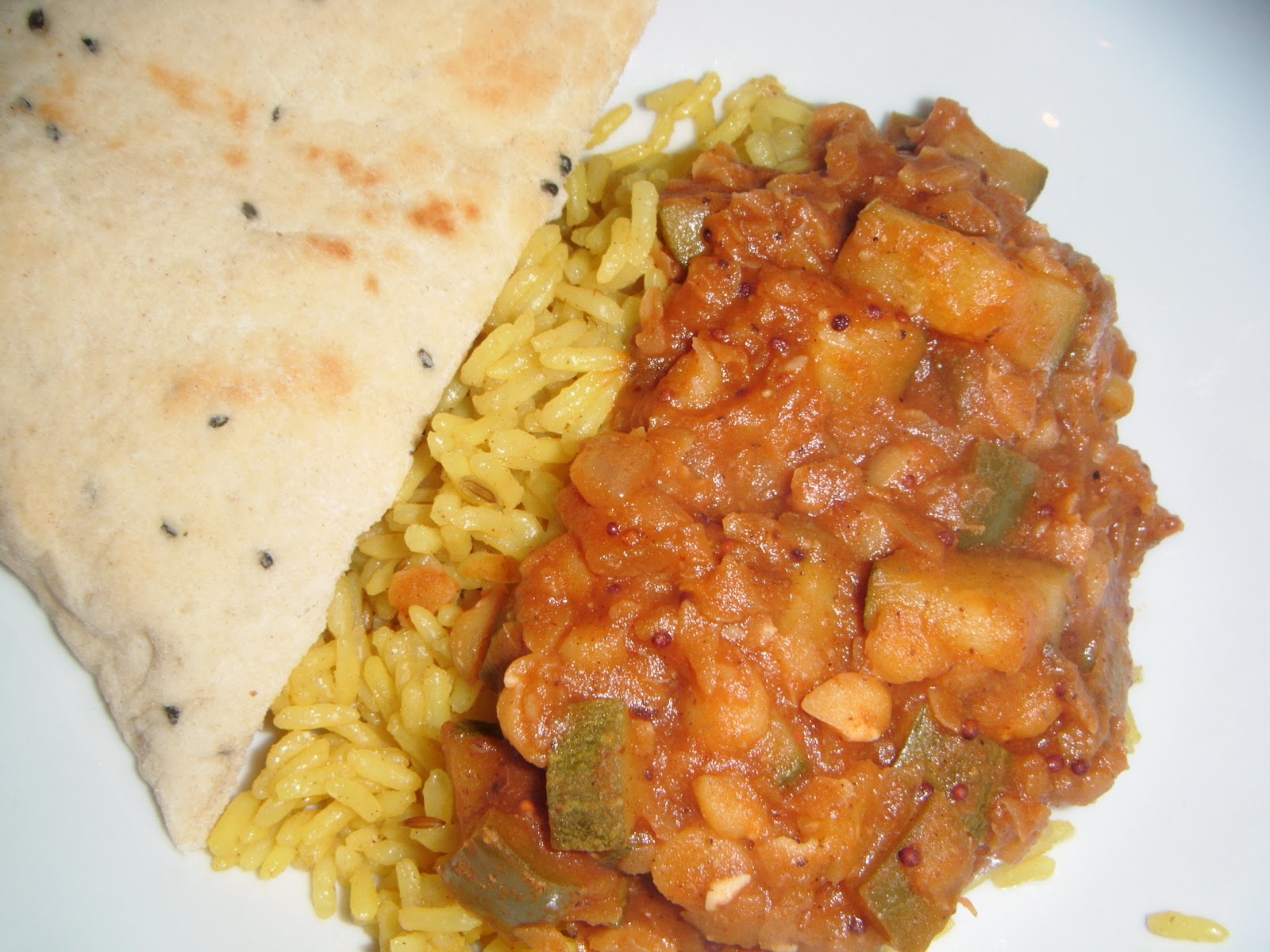 We Don't Eat Anything With A Face: Yellow Split Pea and Vegetable Dhal ...