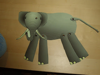 Muck Monsters: Fine motor skills: split pin animals