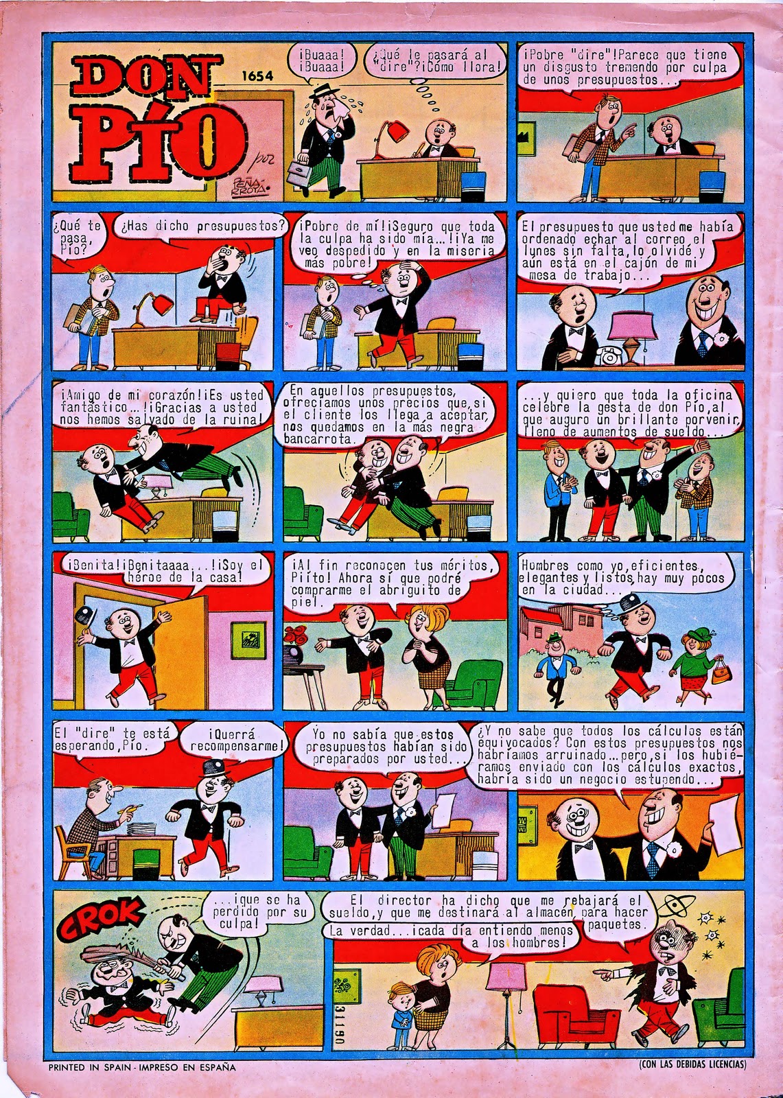 El Miajilla: Cosas de Familia: Don Pío (4) En el Trabajo