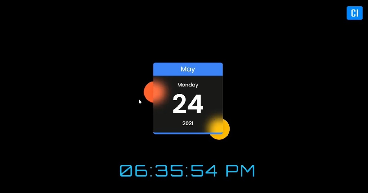 Calendar Card UI Design | Glassmorphism - HTML, CSS & Javascript ... Calendar Card UI Design | Glassmorphism - HTML, CSS & Javascript ...