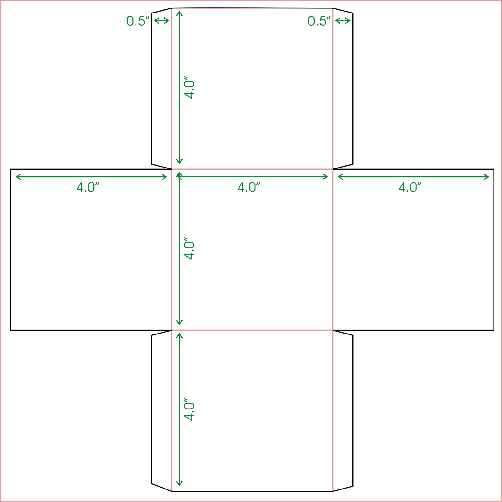Printable Paper Box Template