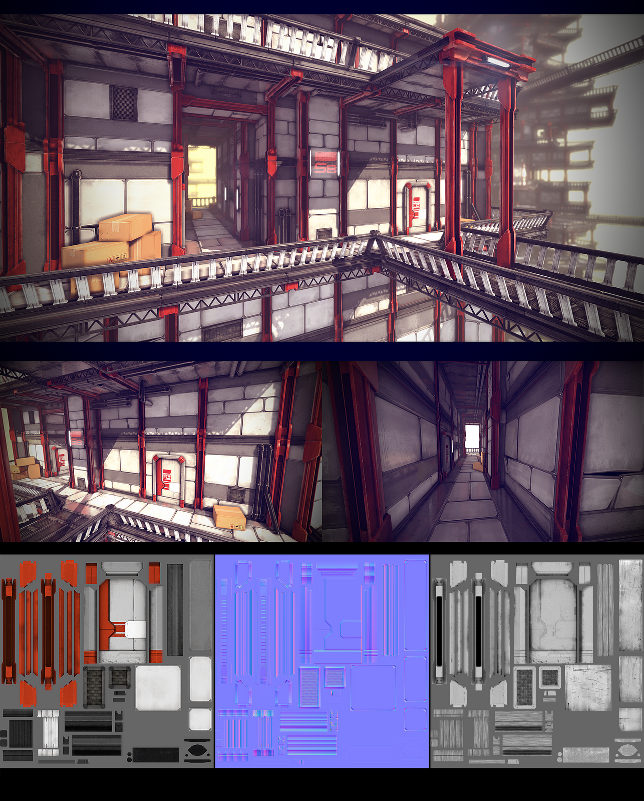 Wip Udk Modular Environment Polycount