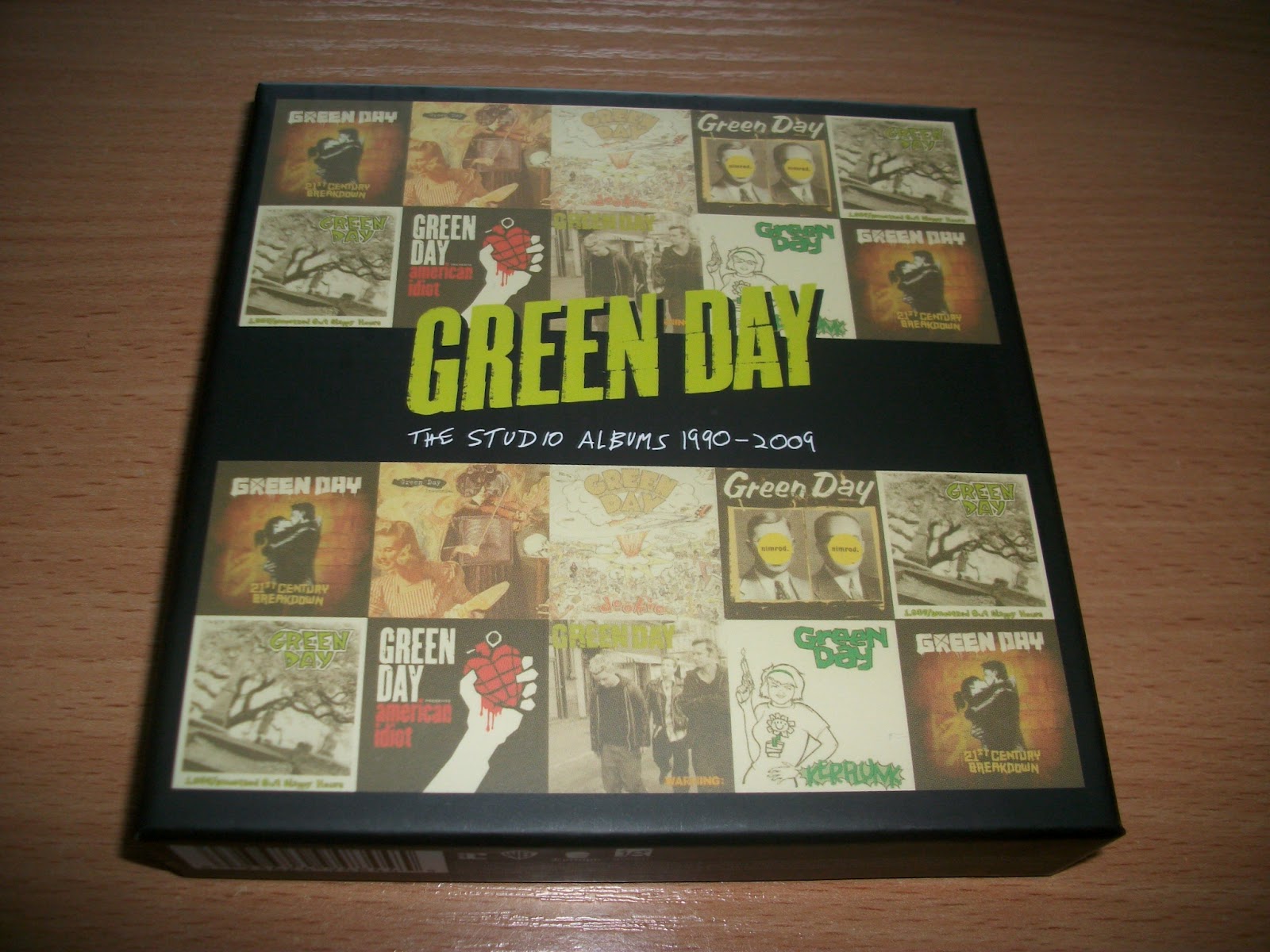 My Green Day Collection Green Day The Studio Albums 1990 2009