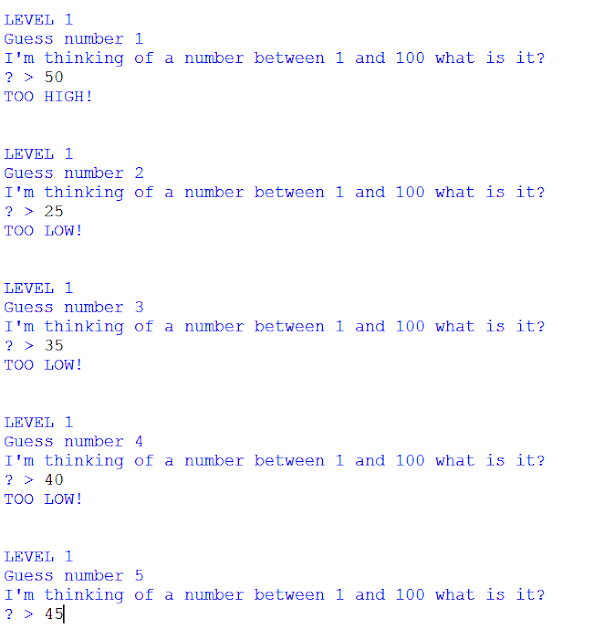Guess The Numbers In Python Superdecade Games