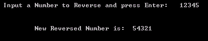Reverse A Number In C Program Code C Programming Tutorial For