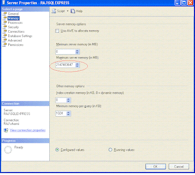 Sql And Sql Only Sql Server Memory Usage Task Manager