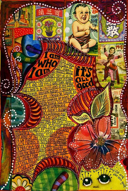 Light + Dew: Teesha Moore: Queen of Collage