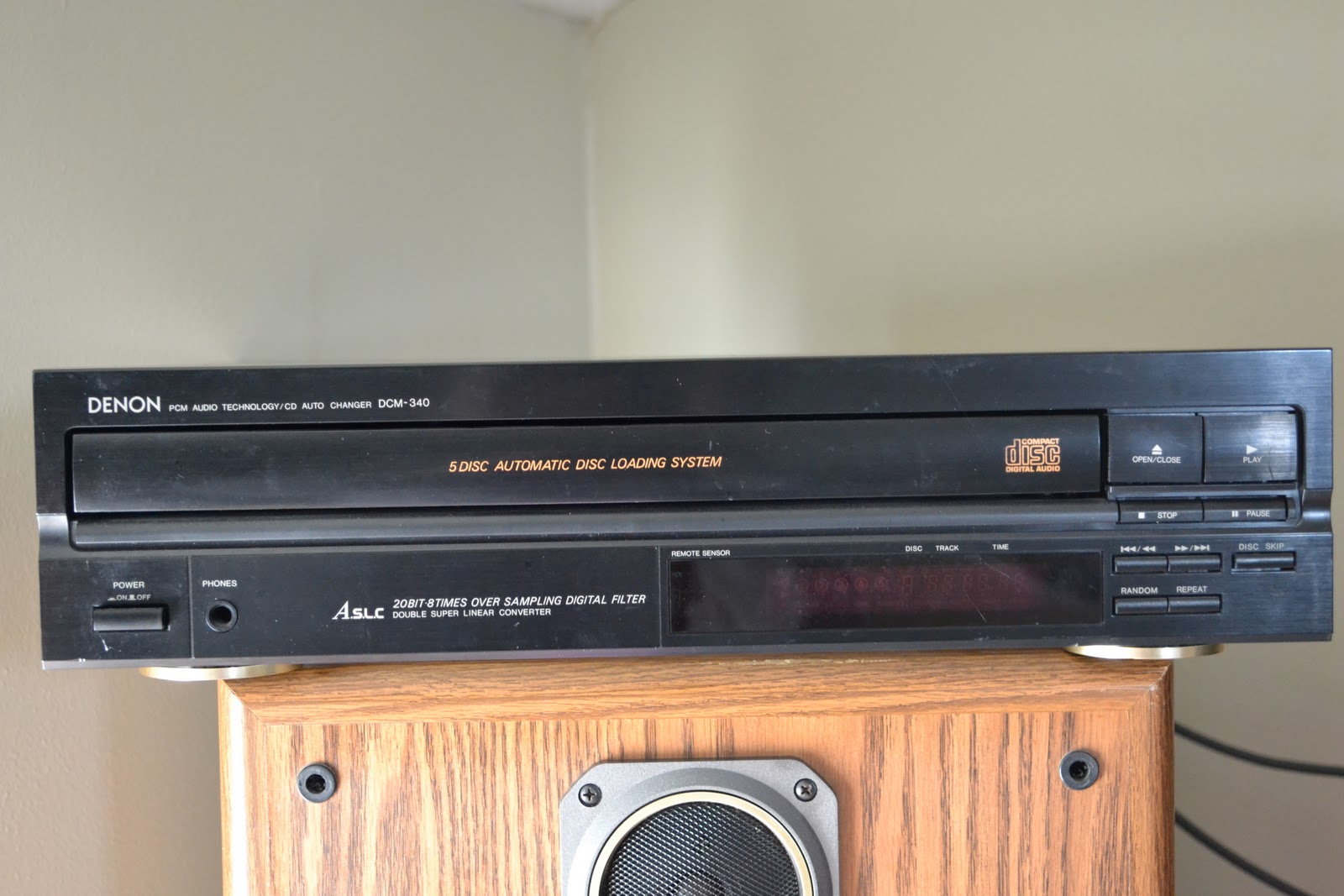 Audiophile Gear: Denon 5 Disc CD Player $75.00