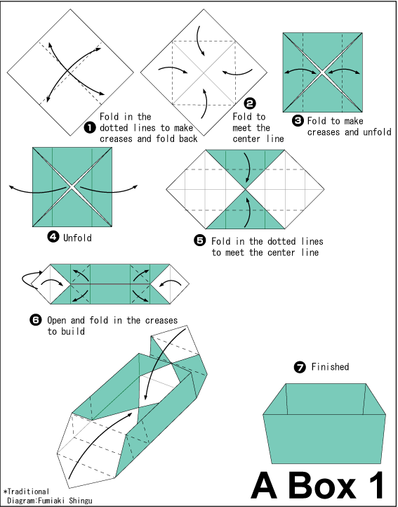 Box 1 Easy Origami Instructions For Kids