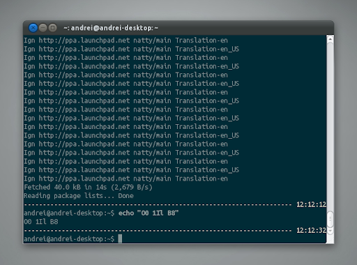 Ubuntu Font Family (W/ Monospace Variant), Emesene 2.11.9, GNOME Shell ...