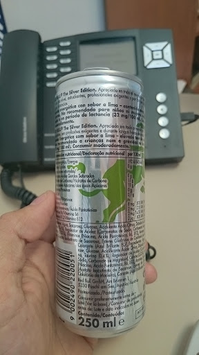 Análisis bebidas energéticas: Red Bull The Silver Edition