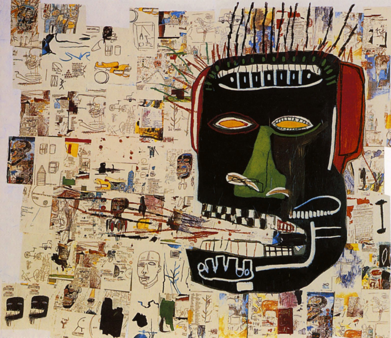 Jean Michel Basquiat Paintings Jean Michel Basquiat Famous Art Works