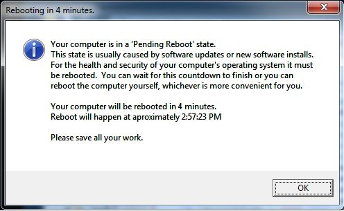 Randoltech Countdown To Reboot Vbscript To Inform Users Of Impending