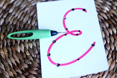 swoon studio: DIY threading cards