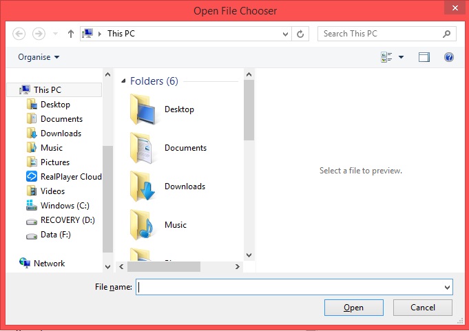 Tutorial On File Chooser In Java Fx Projavatricks