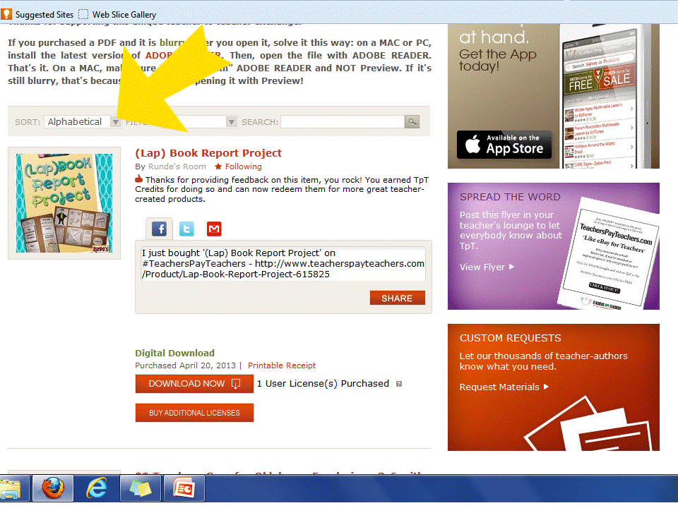 My Kind Of Teaching Revisiting Your Teachers Pay Teachers Purchases