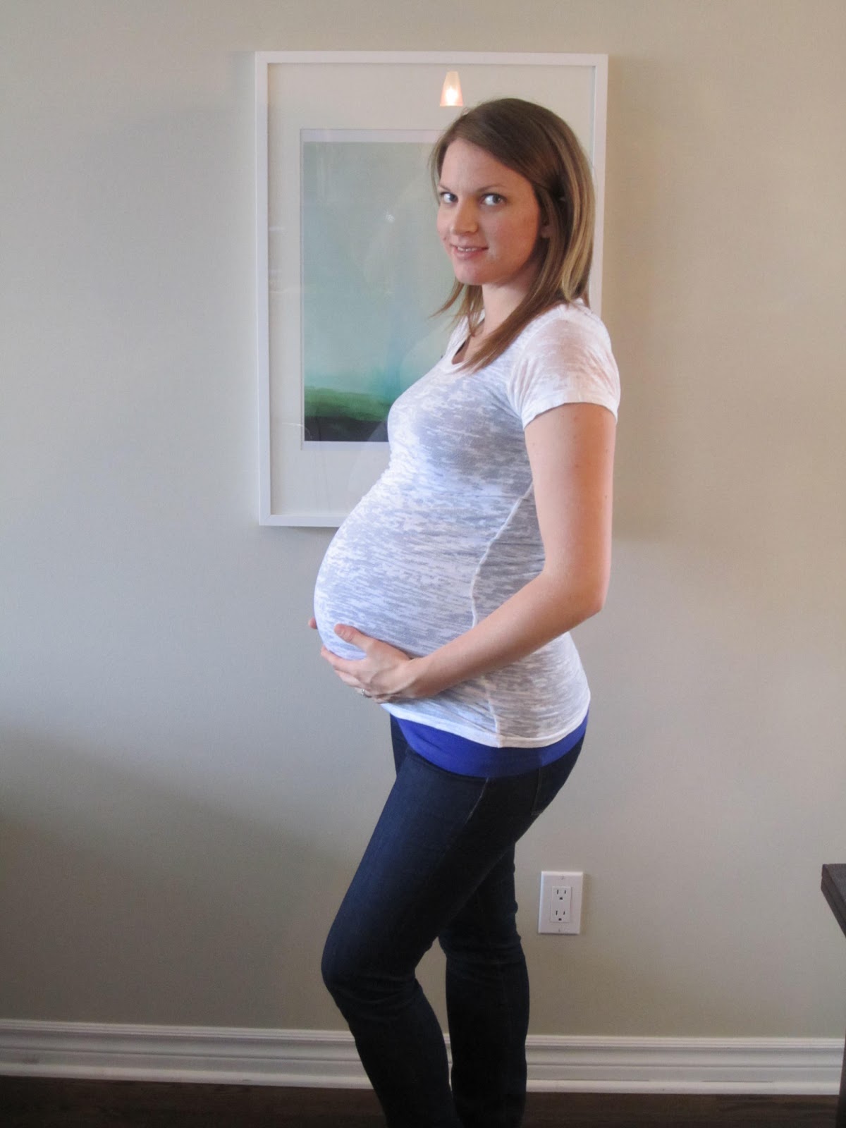 Twin Bump At 28 Weeks Calmly Chaotic