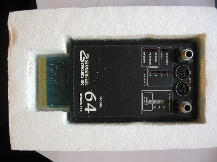 Ultra-rare Sequential Circuits Model 64 Sequencer - Commodore 64 ...