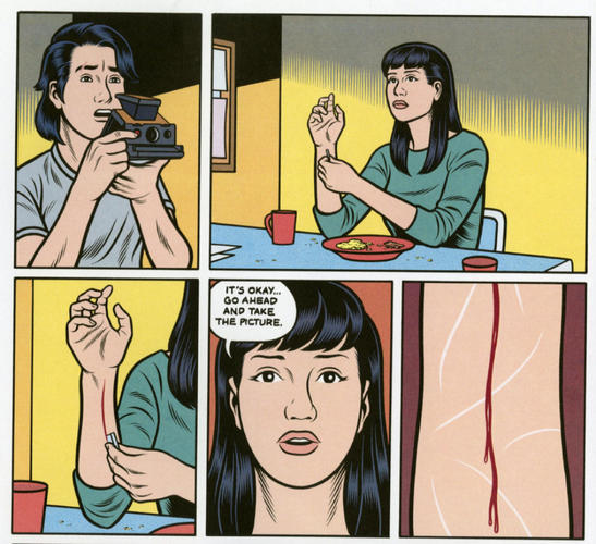 The Newest Rant: Strange Stuff--X'ed Out Volume 1 by Charles Burns.