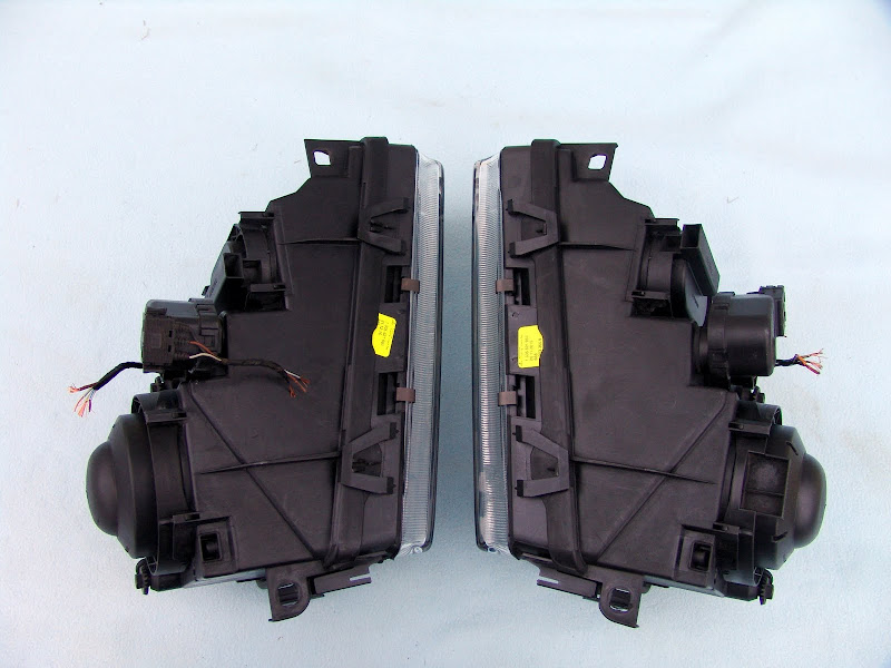 BMW E36 M3 GT YELLOW BOSCH EURO ELLIPSOID HEADLIGHTS w. NEW LENSES ...