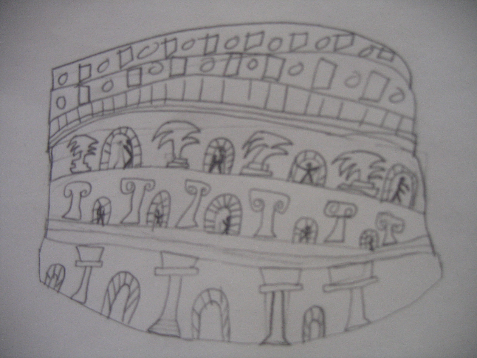 Exploring Our World: Coliseum Sketching