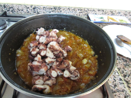 Pulpo en fritada | Alcoiama Blog: Cositas de andar por casa: RECETAS DE ...