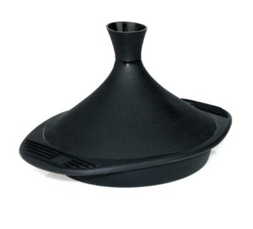Orka Silicone Tagine, Black | Complete Microwave Kit