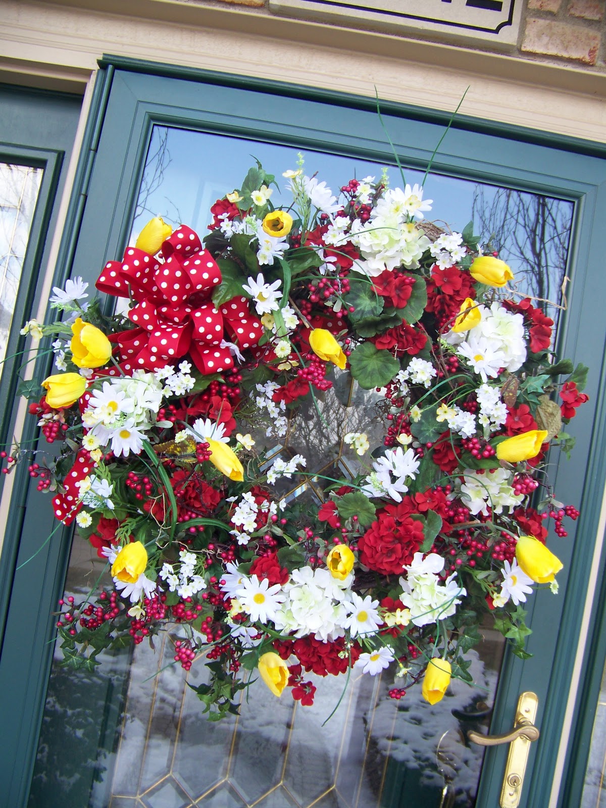 Creations from my heart: Spring Time Wreath