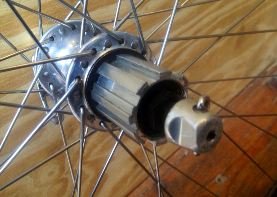 Campagnolo 8/9/10 speed wheel set w/ new Ritchey rims - £80 | Retrobike