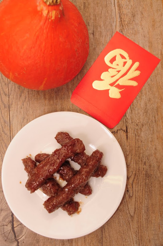 阿豐 - 美食心廚房: [光明日報－新年味道] 肉乾條 － Dried Meat Sticks