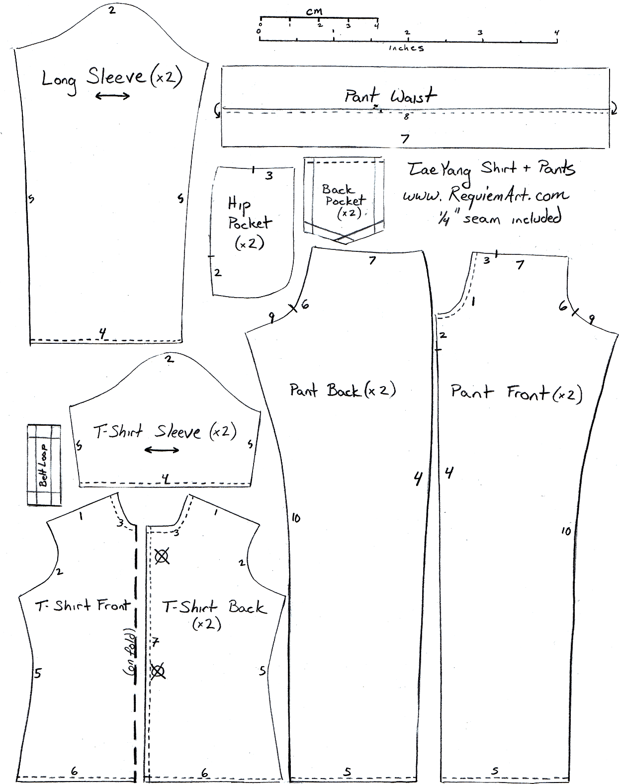 Easy Printable Sewing Patterns Free