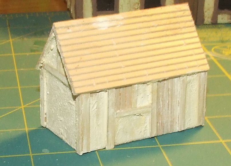 Lando's Wargames: Building 15mm houses