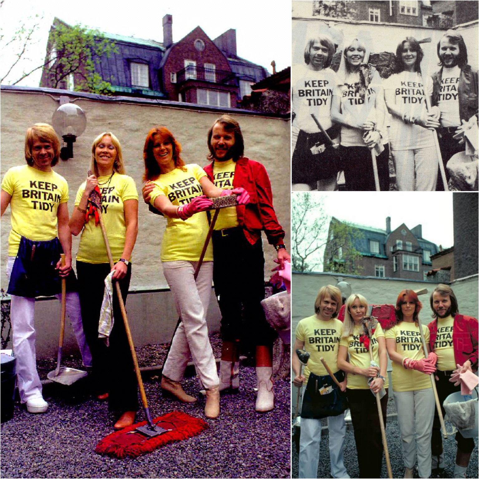 ABBA Fans Blog: Abba - Keeping Britain Tidy...