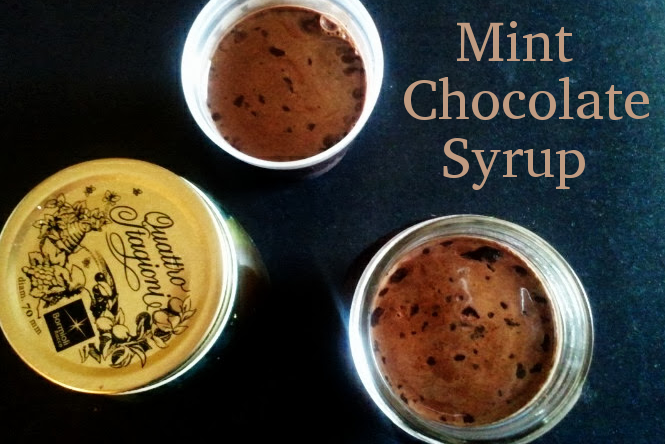 Pinterest Made Me Do It-Mint Chocolate Syrup | Horrific Knits