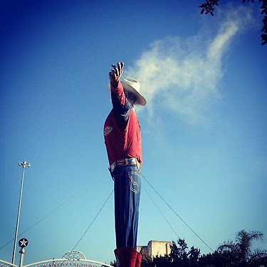 BIG TEX burned down at the State Fair - Democratic Underground