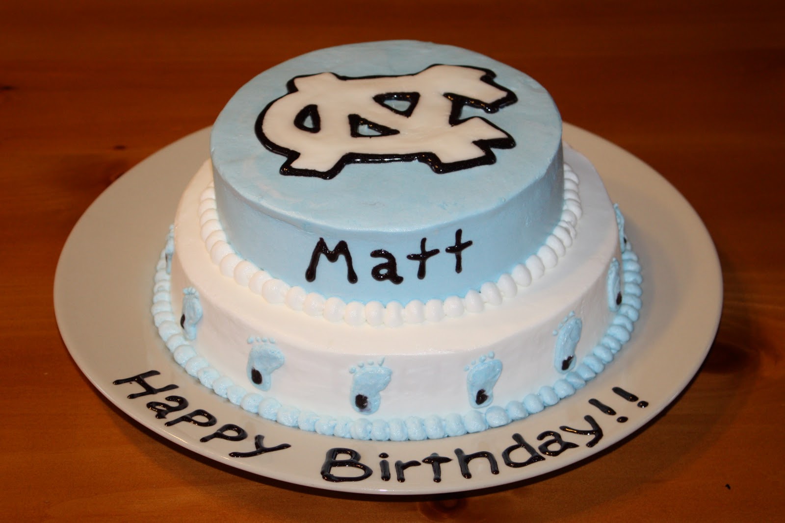 Pretty Piece A Cake: North Carolina Tarheels