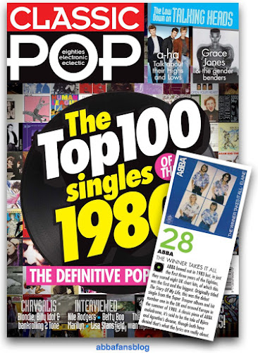 ABBA Fans Blog: Classic Pop Magazine - Top 100 80's Singles