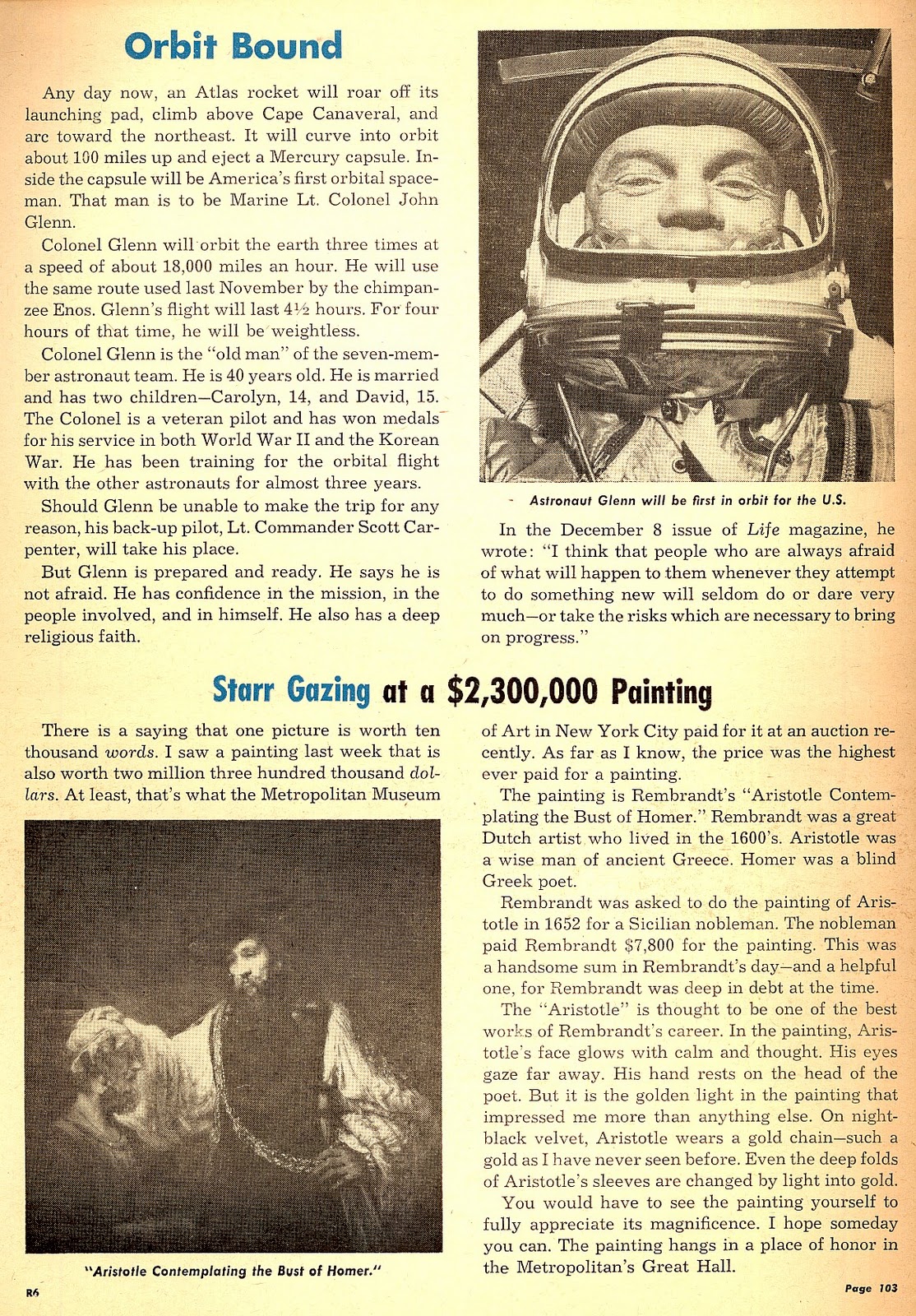 Dreams of Space - Books and Ephemera: My Weekly Reader (1960-1966)