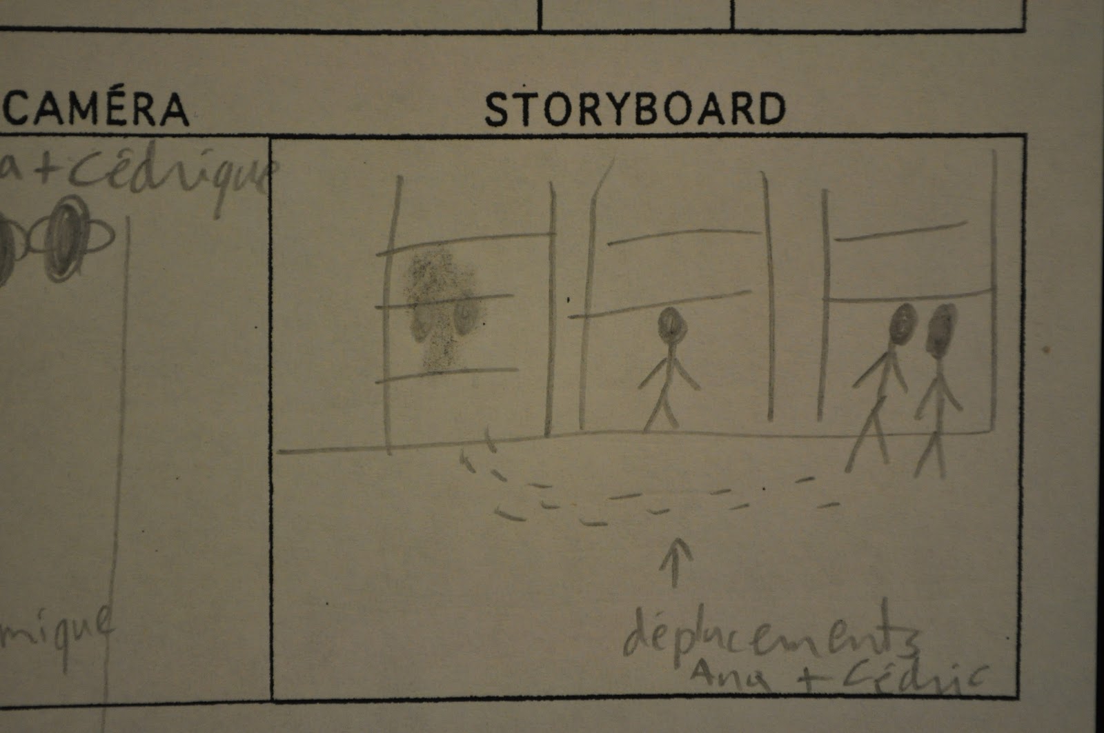 Création Smnm Exemple De Découpage Technique Scène 1 Plan 3