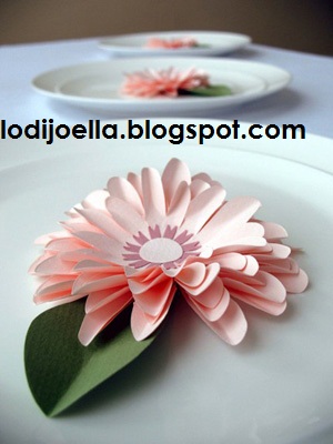 Flor De Papel Para El Día De La Madre Lodijoella