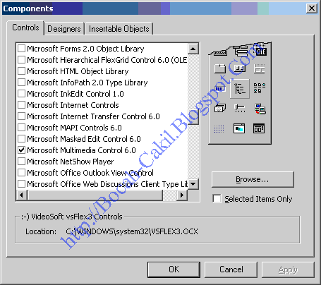Membuat Mp3 Player Menggunakan Visual Basic