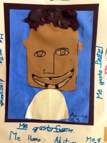 The Art Room: First grade self portraits