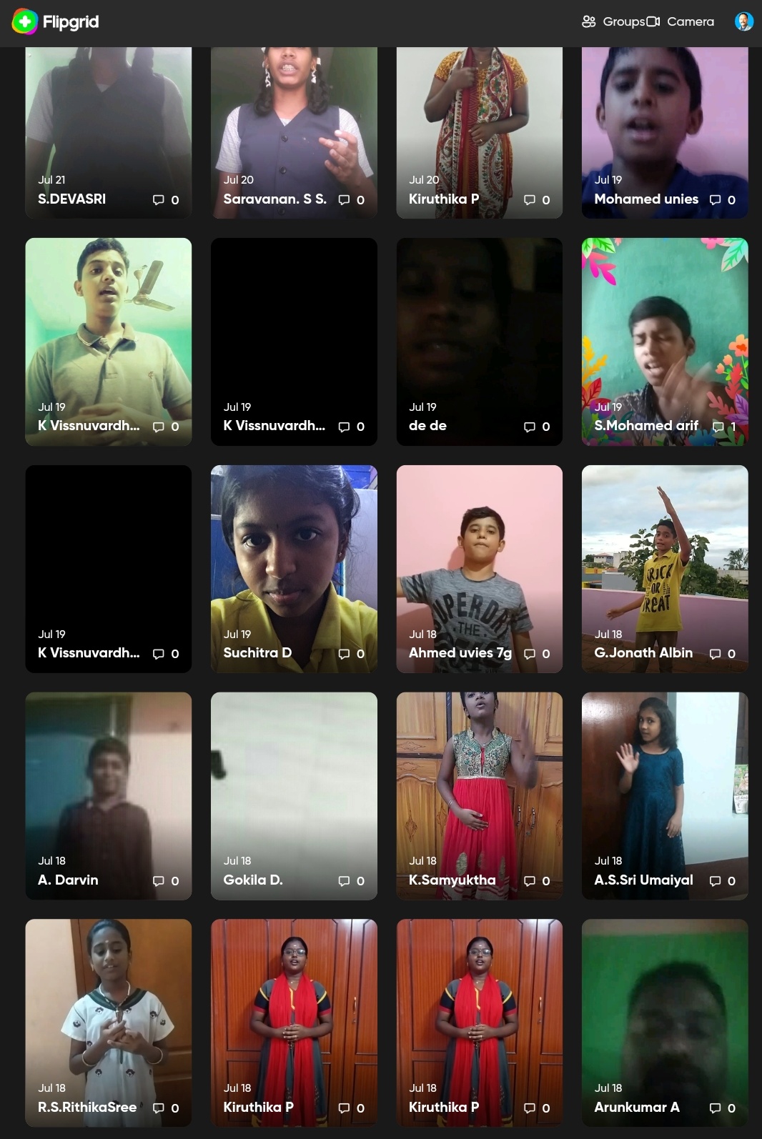Flipgrid in my Classroom Flipgrid in my Classroom