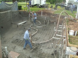 Backyard Innovations: Proper Construction method for a Gunite inground ...